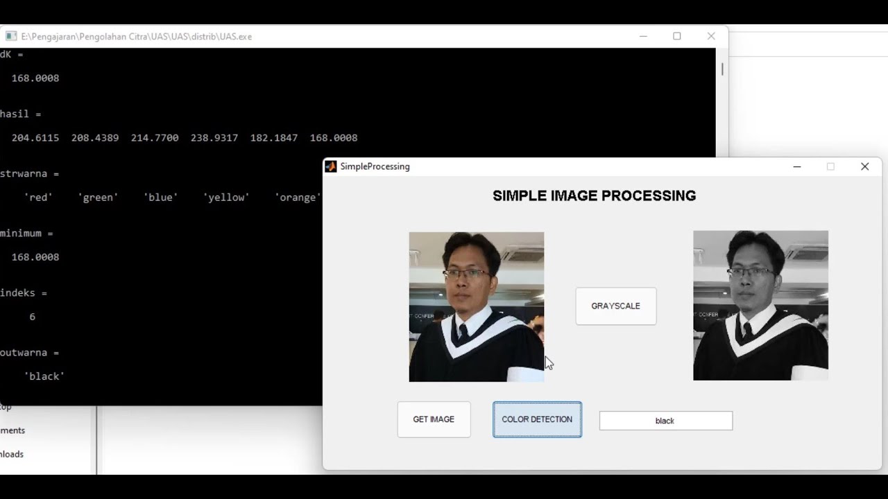 Create a Simple Image Processing App Using Matlab || From A to Z
