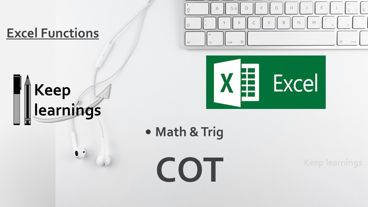 Excel COT function