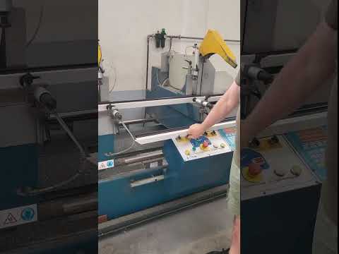 vTroncatrice A Doppia Testa Mecal Per Alluminio Automatica #machine