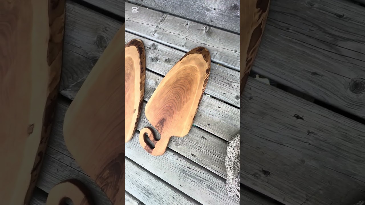 3 Cherry Oval Charcuterie Boards