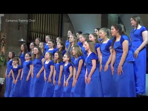 'The Heavenly Aeroplane' (John Rutter) performed by the Cantamus Training Choir