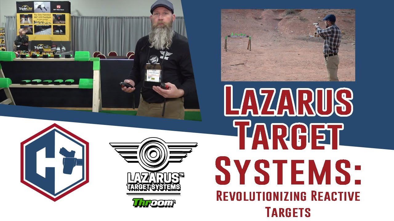 Lazarus Target Systems: Revolutionizing Reactive Targets At SHOT Show 2025 » Concealed Carry Inc