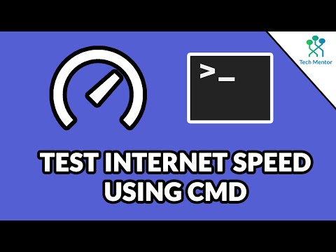 How To Test Internet Speed Using Command Prompt