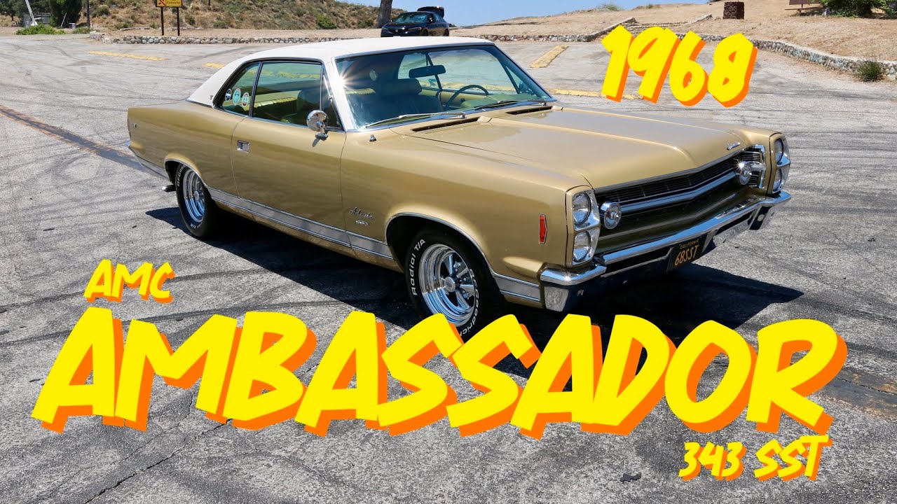 88k Original Miles: 1968 AMC Ambassador SST | Barn Finds