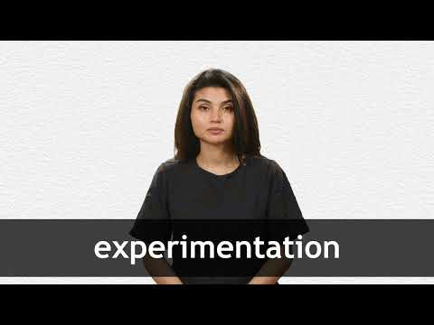 EXPERIMENTATION definition and meaning | Collins English Dictionary