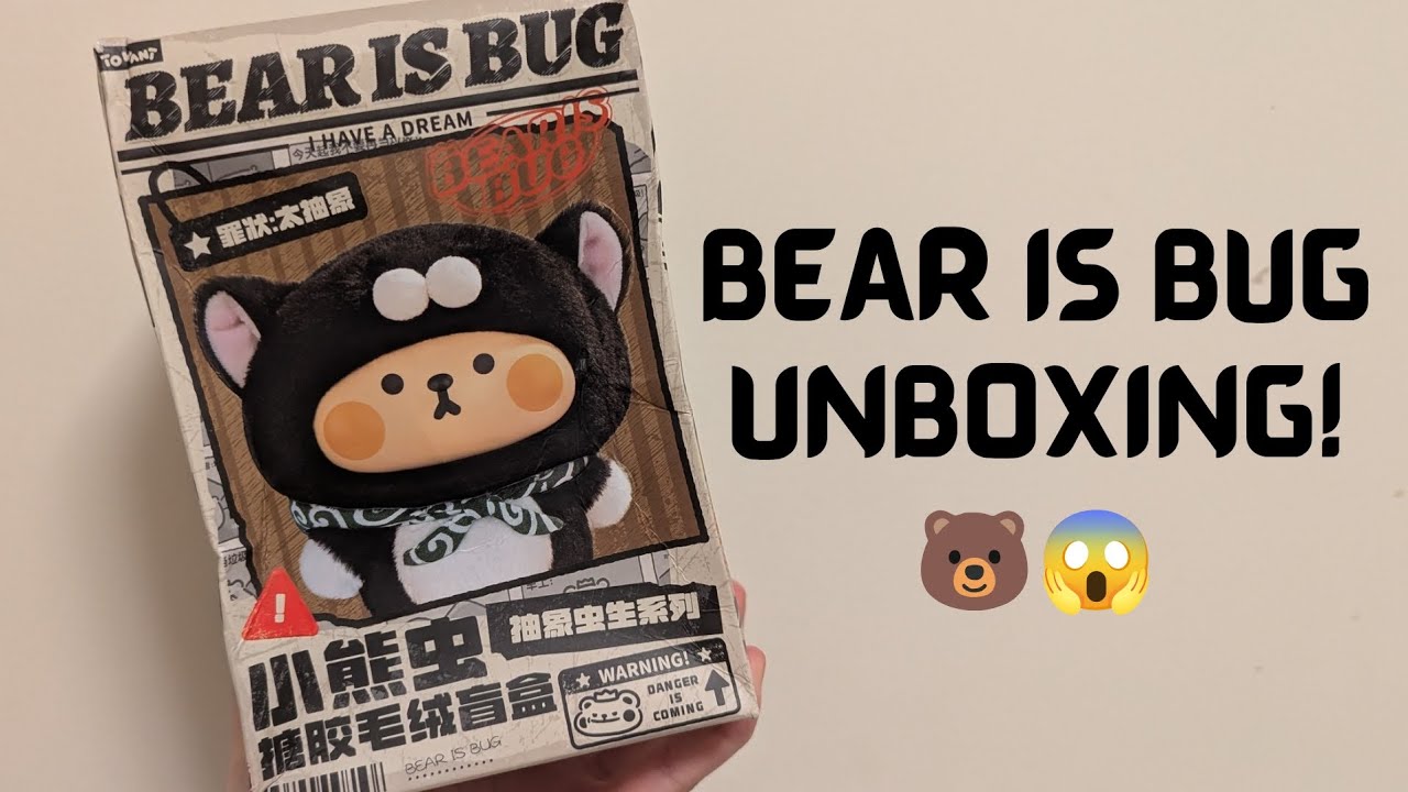 🧸🐞 UNBOXING Bear Is Bug Blind Box! Did I Find the Secret Figure?!