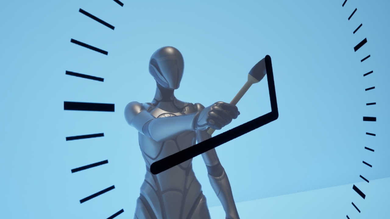 Using Procedural Animation to Paint Time | UE5 Devlog