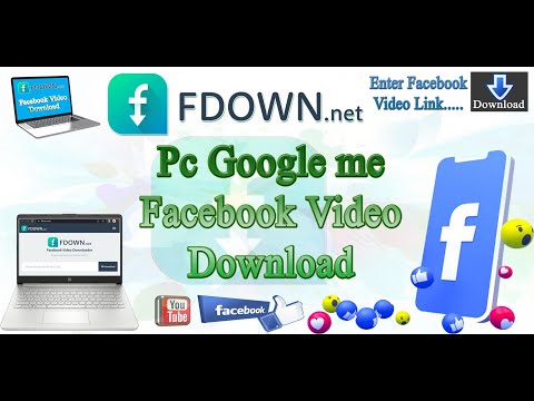How To Facebook Video Download ( fdown.net )