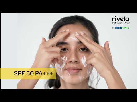 Rivela Dermascience SPF 50, PA+++ Mineral Sunscreen Lotion By Cipla | With TinosorbĀ® M
