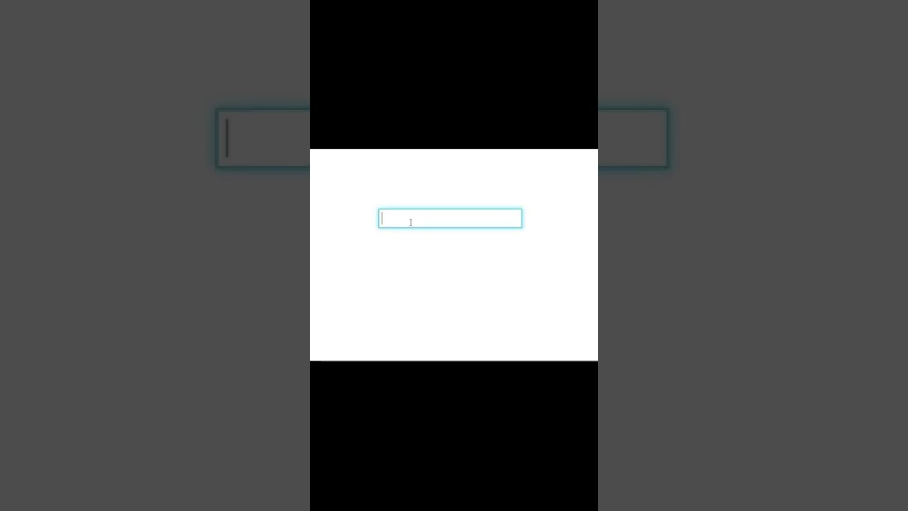 Highlight Input Box || CSS and HTML || Coding Short