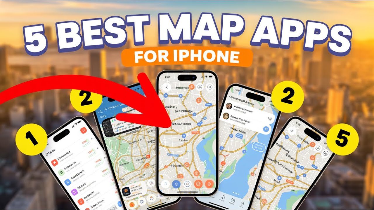 5 Best Map Apps for iPhone