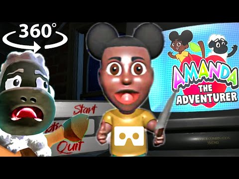 360° Amanda The Adventurer In VR | Explore the New TAPES 2023 Demo in Immersive Detail!