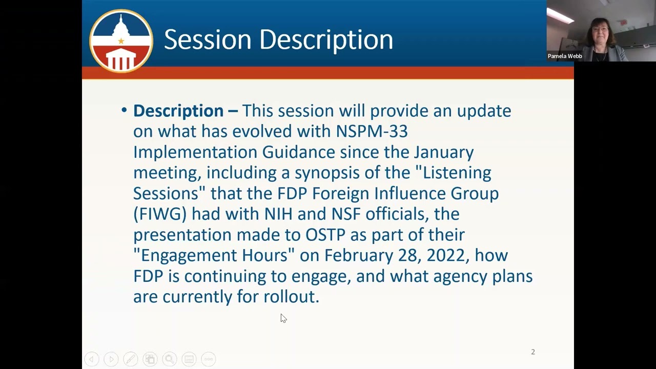 May 2022: NSPM 33