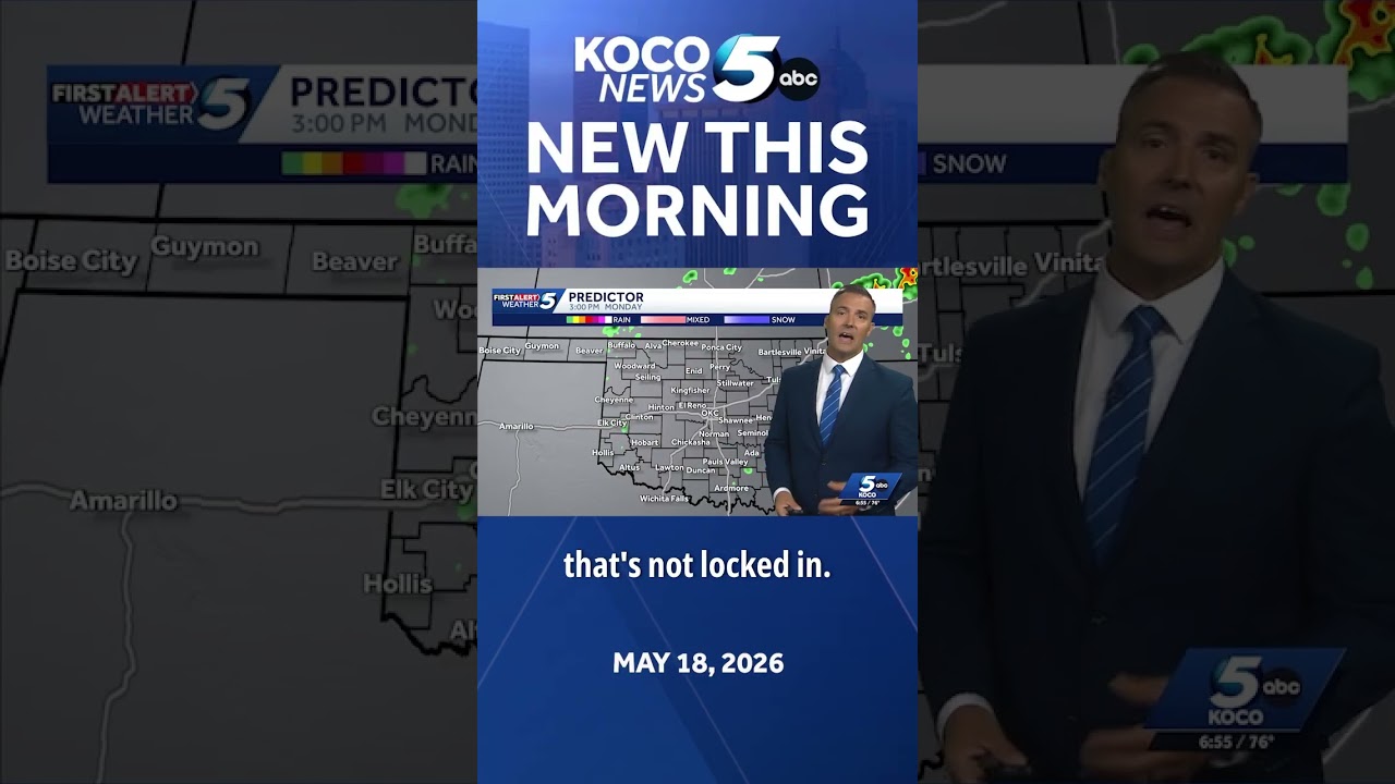 Oklahoma City shooting, Thunder in West Finals, and storm threat (May 18, 2026 top headlines)