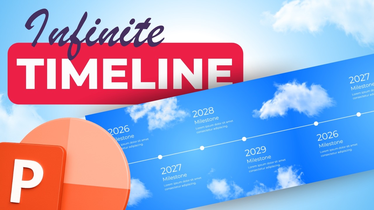 Infinite Timeline HACK in PowerPoint