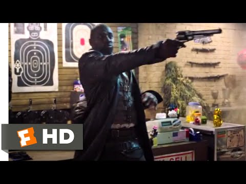 The Dark Tower (2017) - Gunslinger in a Gun Store Scene (8/10) | Movieclips