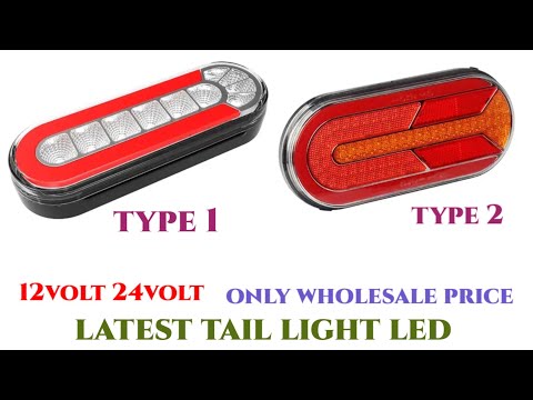very new model TAIL LIGHT LED For bus 🚌 coach van Volvo bus Tata ace LEYLAND dost #amazingledlights