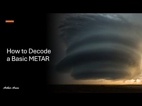 How to read a Basic METAR
