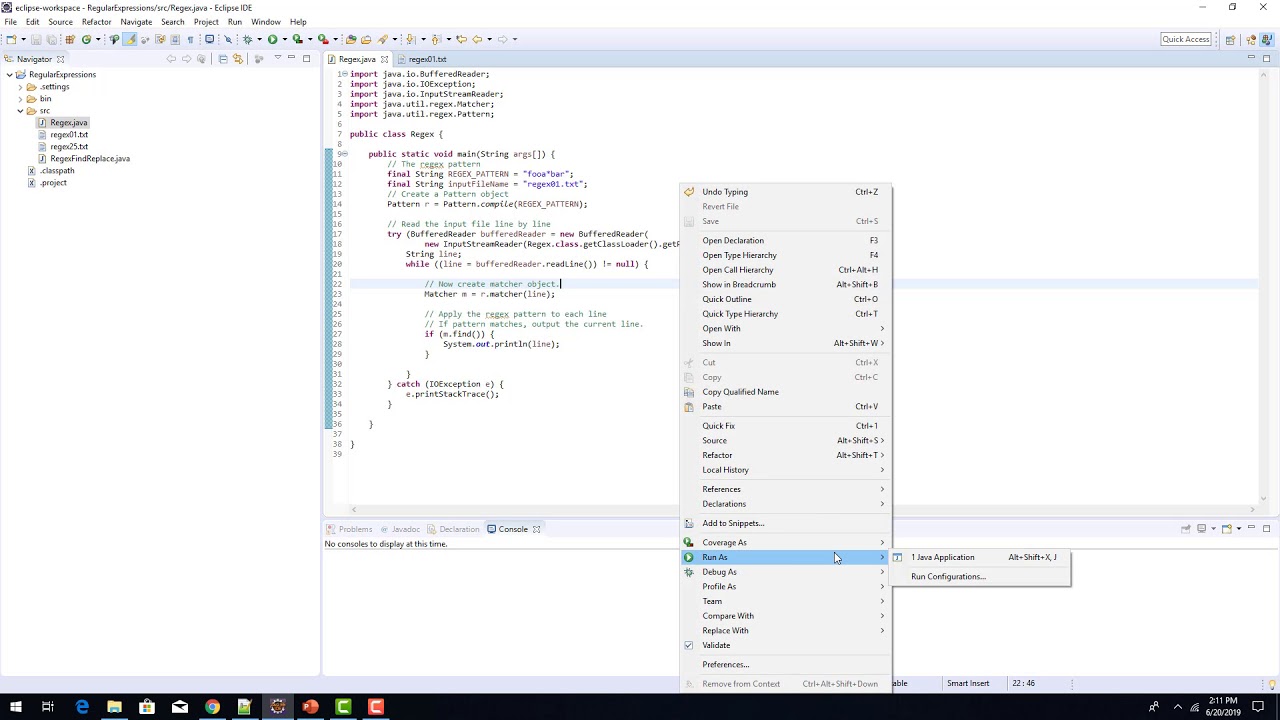 Regular Expressions - Hands on with Java regex engine
