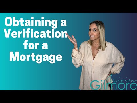 Mortgage Verification of Employment
