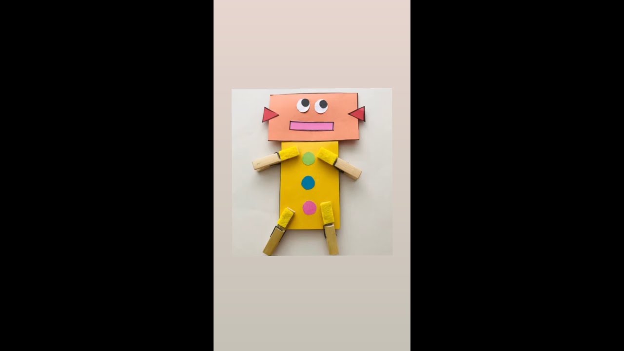 Okul Öncesi Etkinlikleri / Robot Yapımı  #etkinlik #okulöncesi #etkinlikonerileri #vorschule