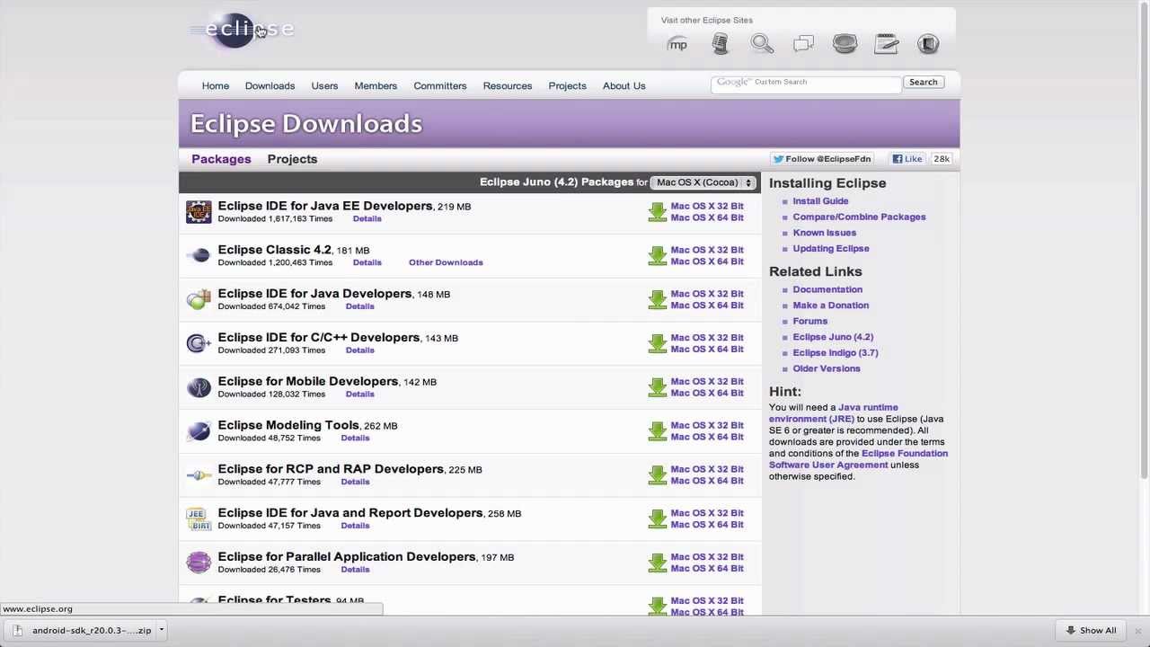 How to Install the Android ADT Plugin for Eclipse