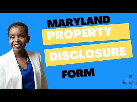 MARYLAND: Property disclosure Form| Brokerage Relationships |ETHICS |PSI Maryland Real Estate Exam