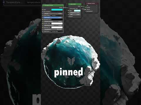 Instantly improve water with 1 node #blender #blender3d #3dart