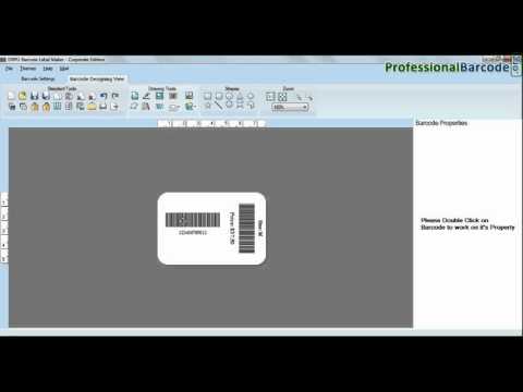 Generate barcode label using code 39 and EAN 13 font