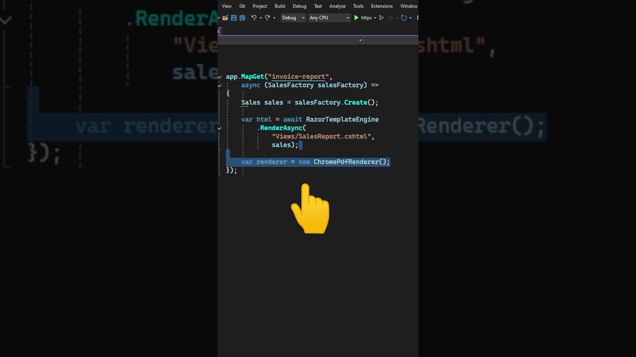 Generate PDF reports using C# in three simple steps