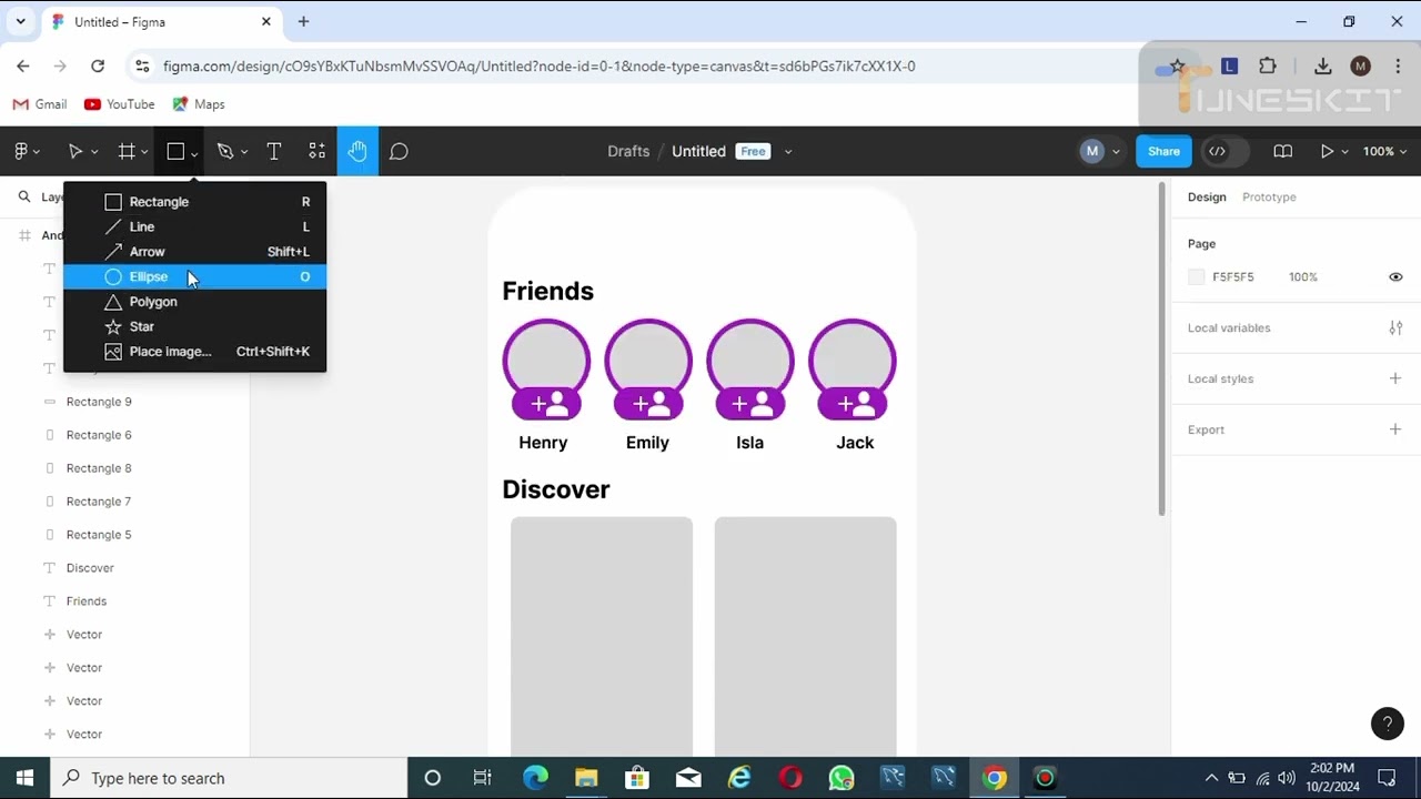 How to create snapchat discover page in figma UI Designs in figma