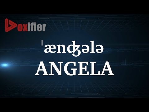 How to Pronunce Angela in English - Voxifier.com