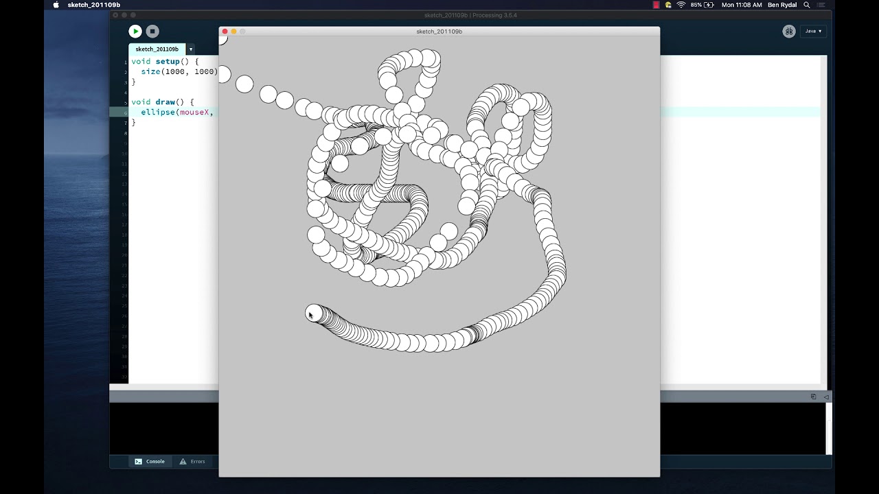 LT 2010 Snapshot: Introduction to Processing, Programming & Visualization Software