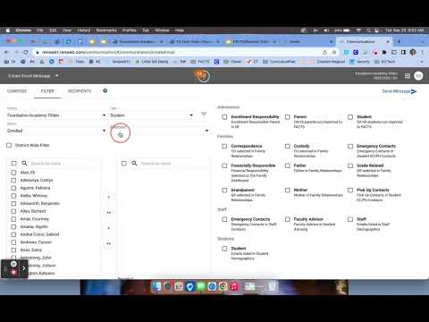Emails in Renweb