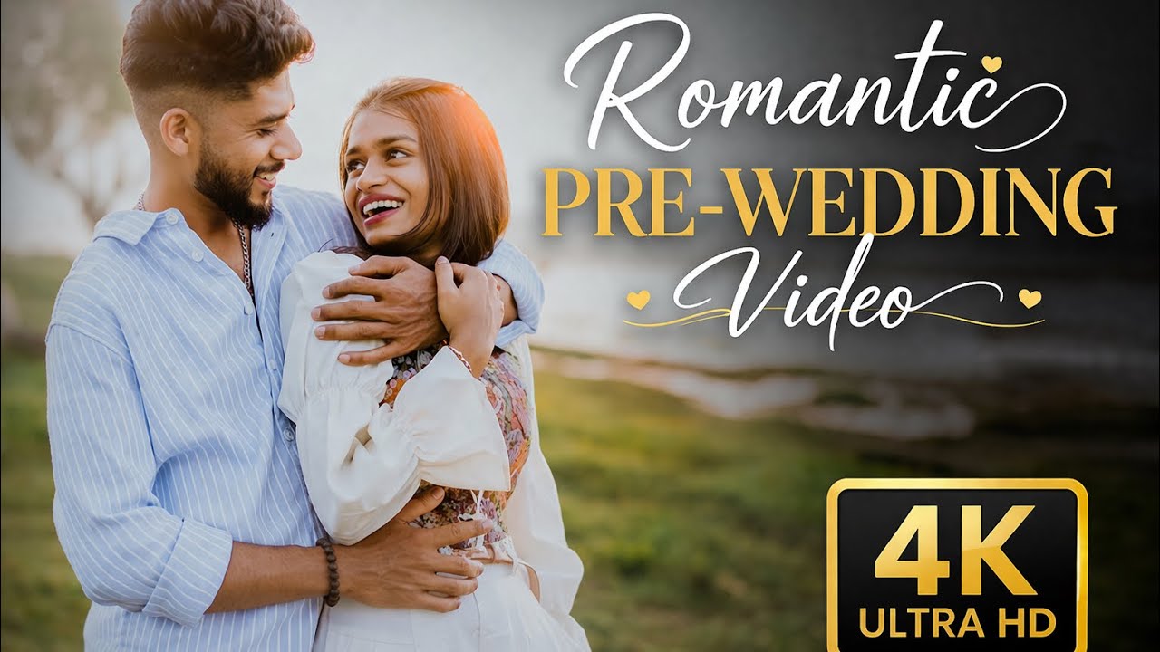 Romantic Pre-Wedding Cinematic Video ❤️ | Beautiful Love Story in 4K 2026