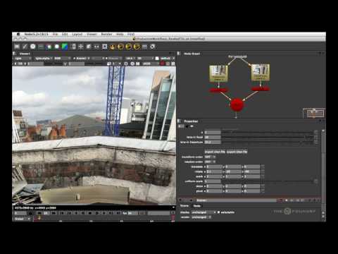 Nuke; Production Workflows; Pan and Tile Backgrounds Video Lecture - Create Visual Effects with ...