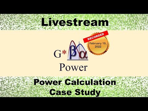 Demonstration: Sample Size/Power Calculation and Curation in G*Power for an Actual Clinical Trial