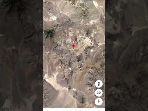 scary circle on Google maps