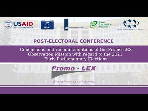 Post-Electoral Conference of the Promo-LEX OM with regard to the 2021 Early Parliamentary Elections
