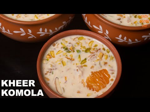 Kheer Komola Recipe ! Orange Kheer ! Orange Milk Pudding Recipe