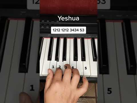 Yeshua piano tutorial