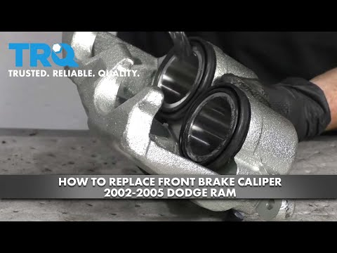 How to Replace Front Brake Caliper 2002-05 Dodge RAM