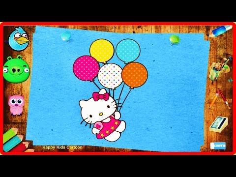 Hello Kitty Coloring book - Coloring Pages For Kids - Hello Kitty Coloring Games