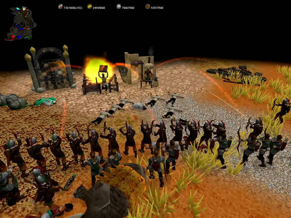 MegaGlest: Roman Attack