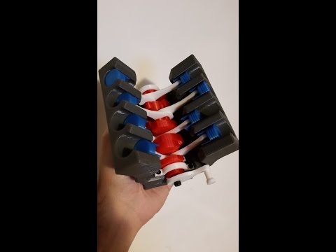 Working V8 Engine - Easy 3D printable by OrdSolutions - Thingiverse