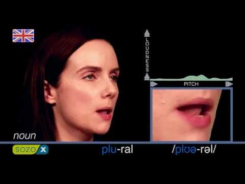How To Pronounce PLURAL - Learning English - US & UK Pronunciation- Ingles- 英語レッスン - 学英语