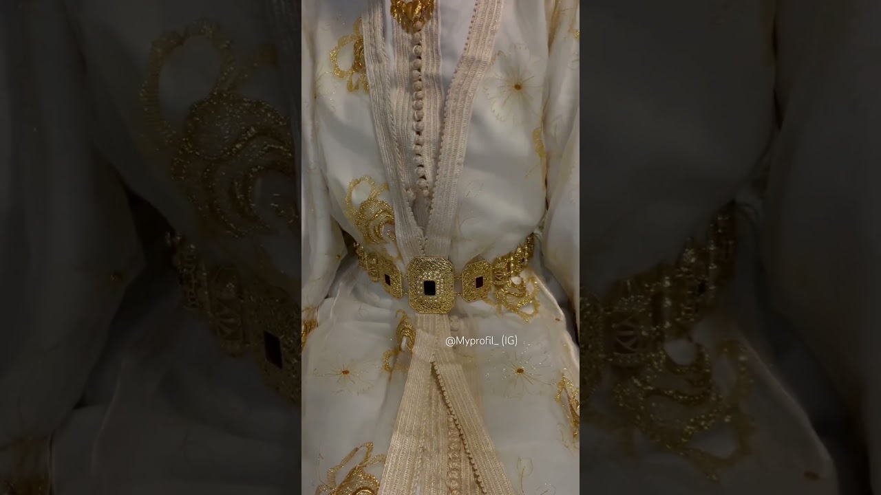 These Moroccan vintage kaftans (except the belt) belonged to my grandma from the 60s #kaftan #maroc