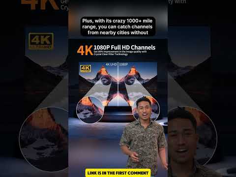 Unlock Free TV 1000+ Miles Long Range TV Antenna for Smart TVs Shorts #