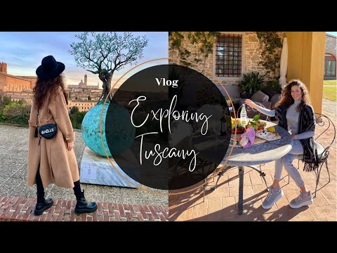 ITALY TRAVEL VLOG | Exploring Tuscany | Florence, Arezzo, Pienza, Siena, San Gimignano, Montalcino