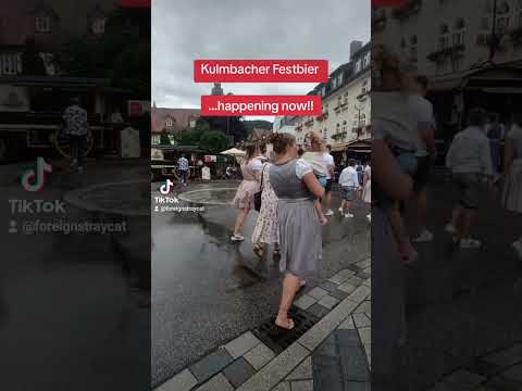 Kulmbacher Festbier in Bavaria - one of the biggest Bavarian Beer Festival #beerfestival #germany